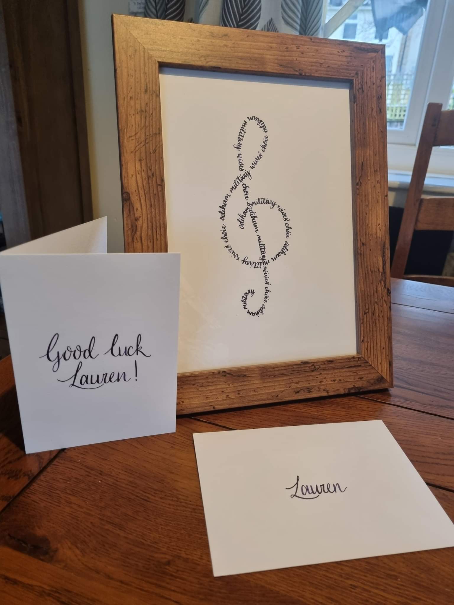 Good luck card – LK Designs
